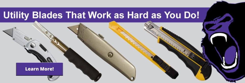 Better Tools - Gorilla Blades | Flooring, Roofing, & Tile Products