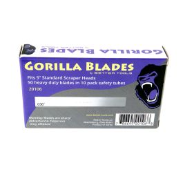 Premium 5 Inch Scraper Blade, 50/Multipack