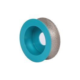 Premium Bullnose Grinding Wheel, 3" Diameter, 3/4"
